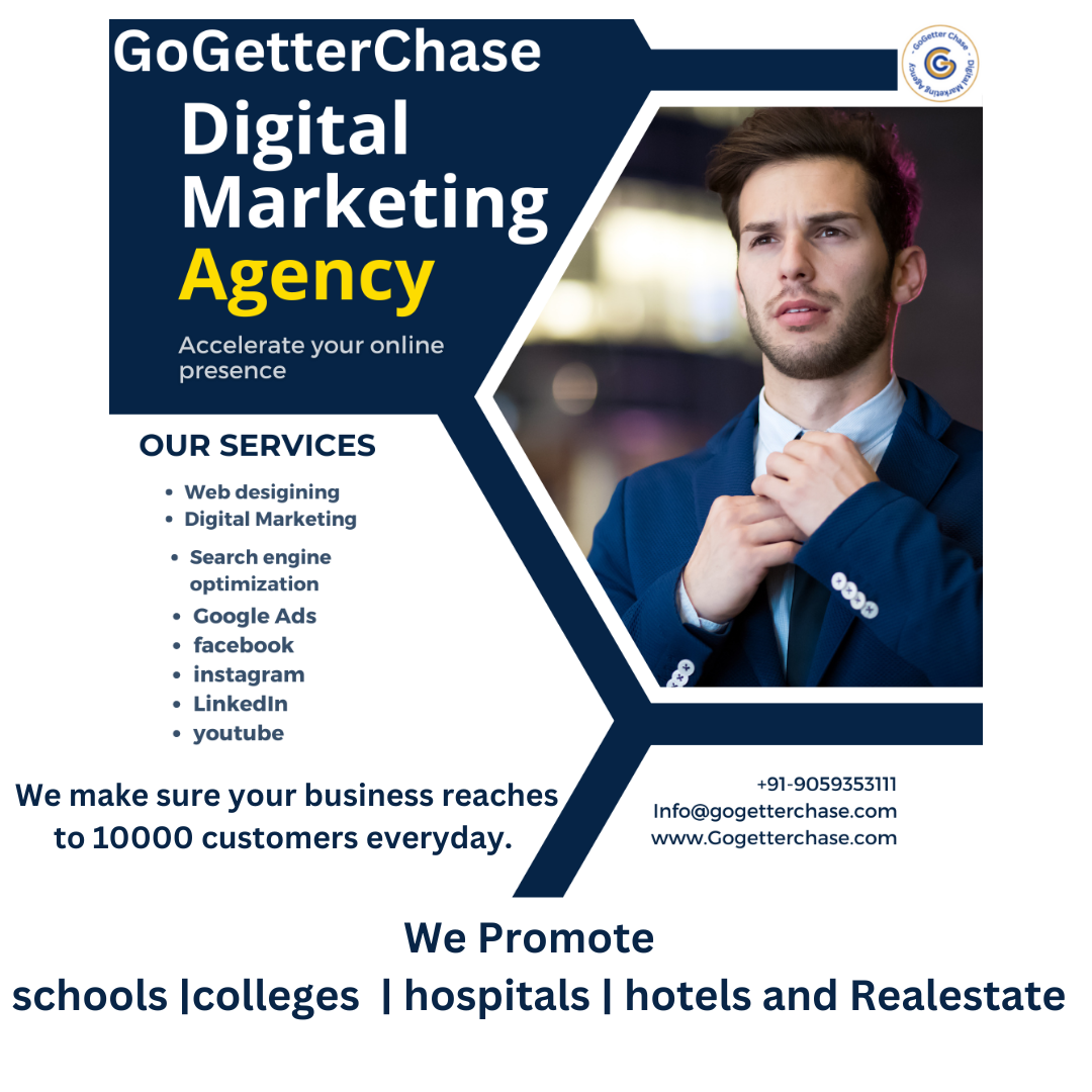 Best Marketing Agency in Hyderabad - GoGetter Chase